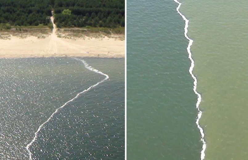 Zjawiskowe spotkanie wody słodkiej i słonej. A to wszystko w Polsce ...