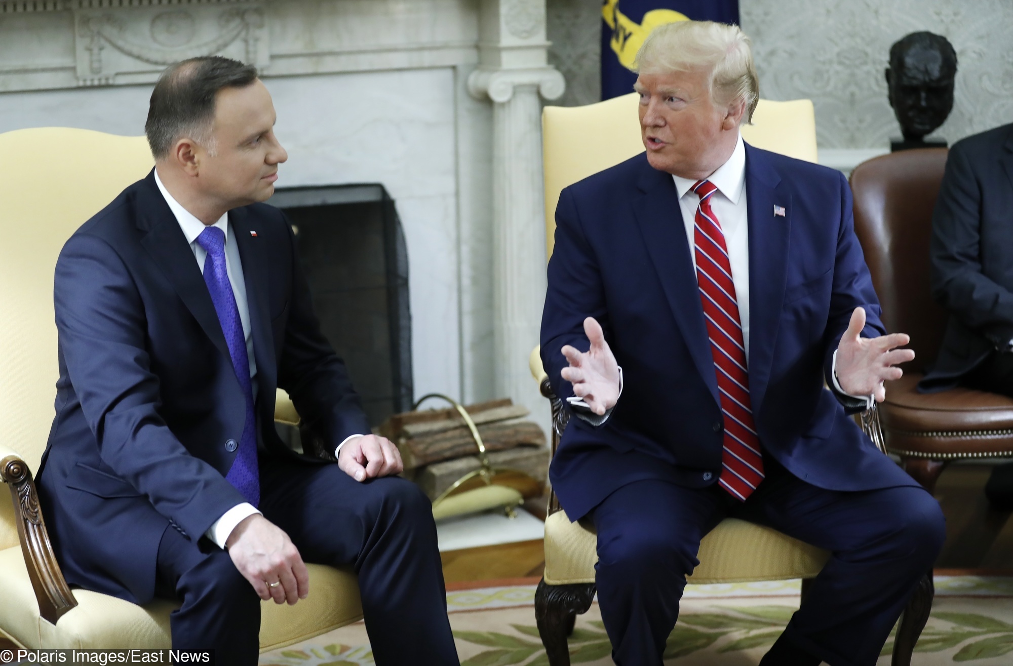 Andrzej Duda o rozmowach z Donaldem Trumpem. "Wyznajemy te same ...