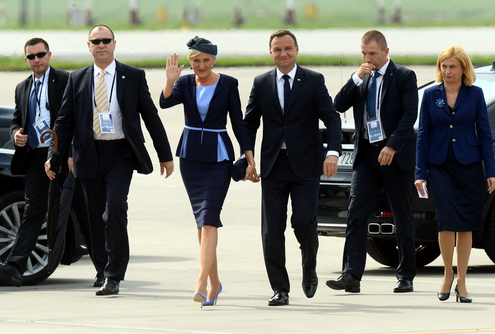 Agata Duda wita papieża - WP Kobieta