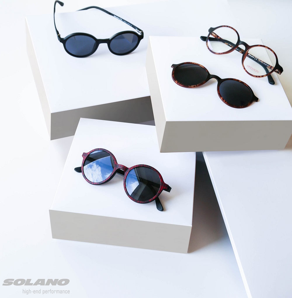 SOLANO CLIP-ON – INNOWACYJNE OPRAWKI Z NAKŁADKĄ PRZECIWSŁONECZNĄ - Solano